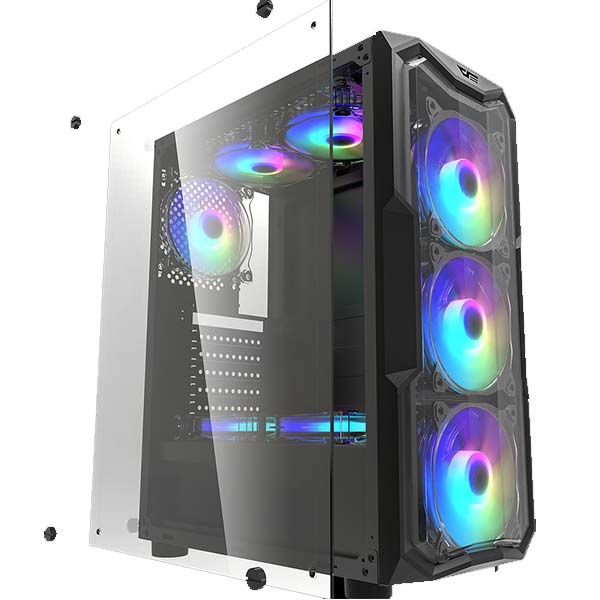 PC Case Darkflash Aquarius (Mesh) - Toko Komputer Surabaya, Rakit PC Gaming