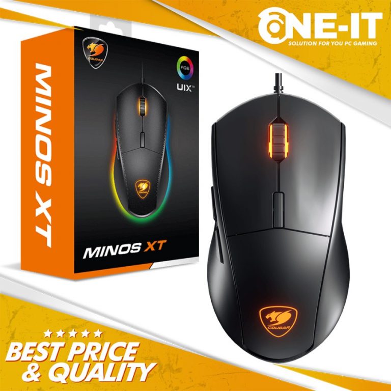 MOUSE GAMING COUGAR MINOS XT BLACK - Toko Komputer Surabaya, Rakit PC ...